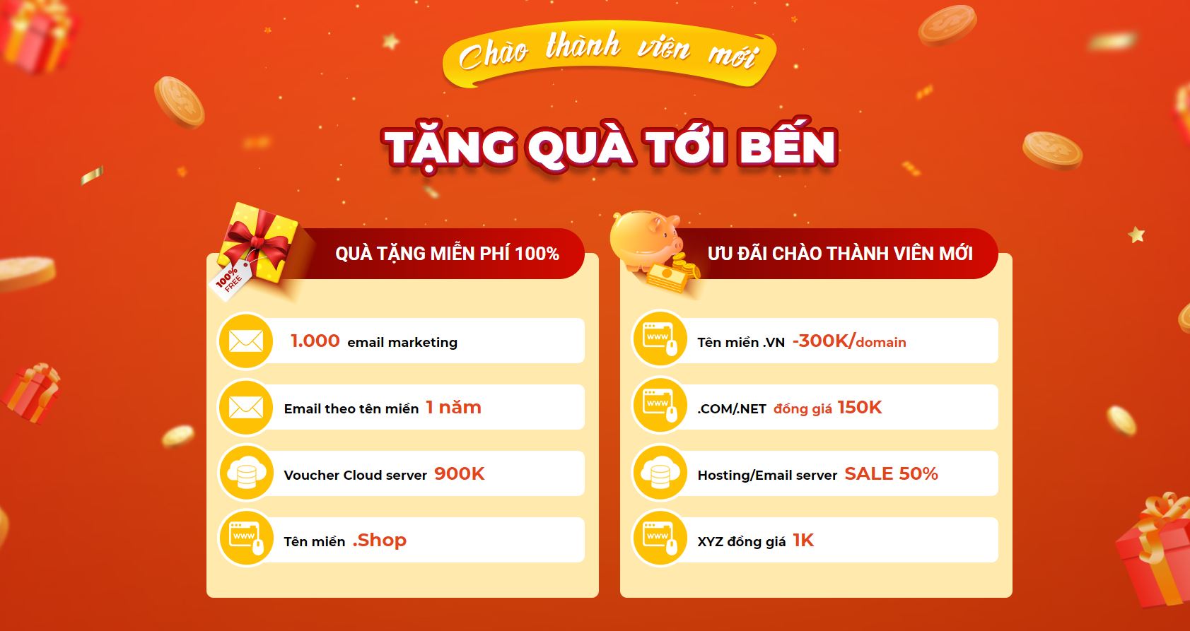 Đăng ký tài khoản Tenten miễn phí, Tặng quà cực ưng ý lên đến 1.000.000đ
