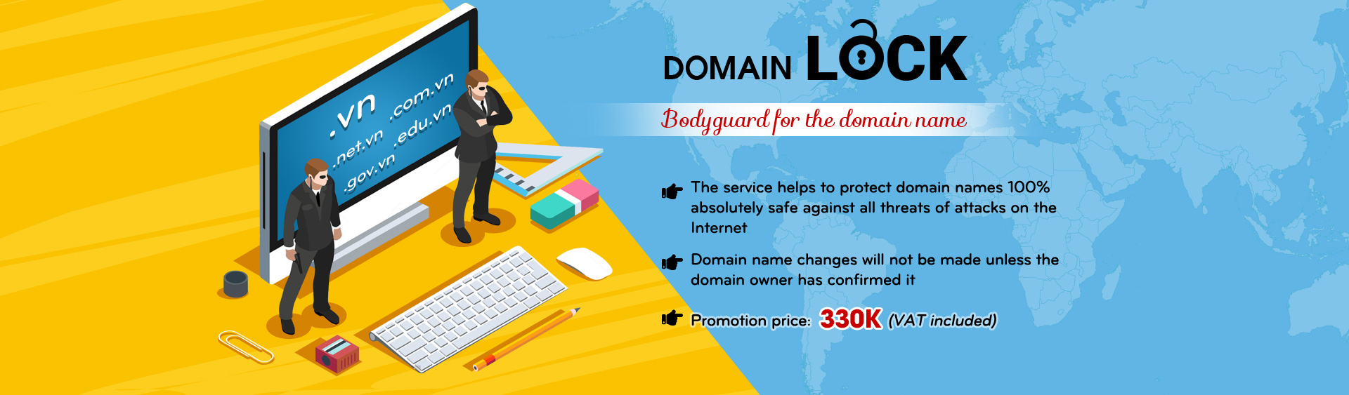 Domain Lock - Bodyguard for domain names
